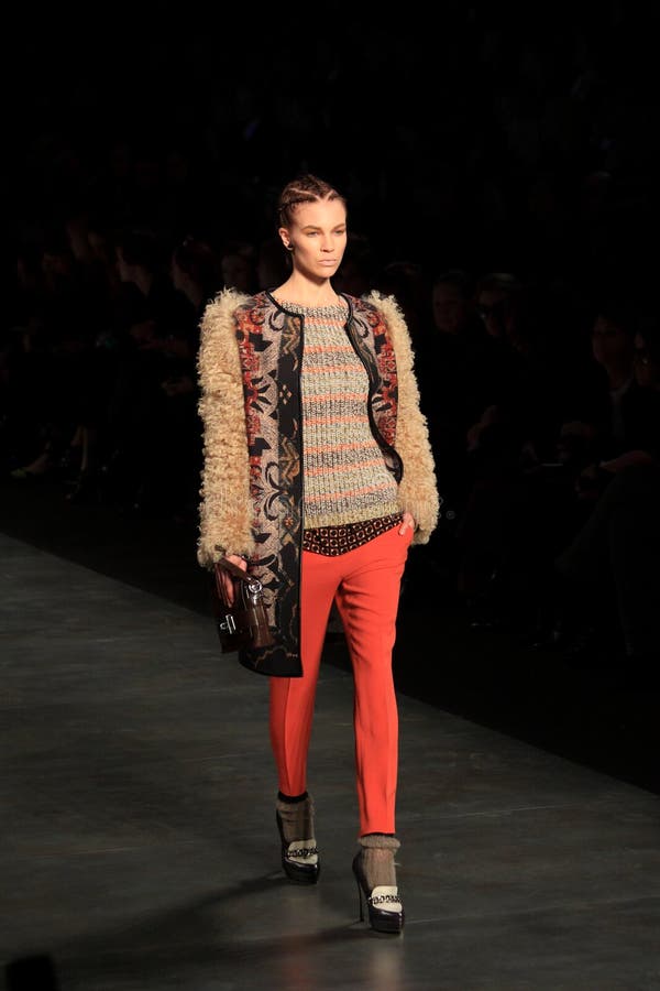 New Fall Collection Milan 2011 Editorial Photo - Image of fabric ...