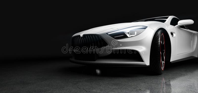 Spotlight on black stock illustration. Illustration of star - 14070111