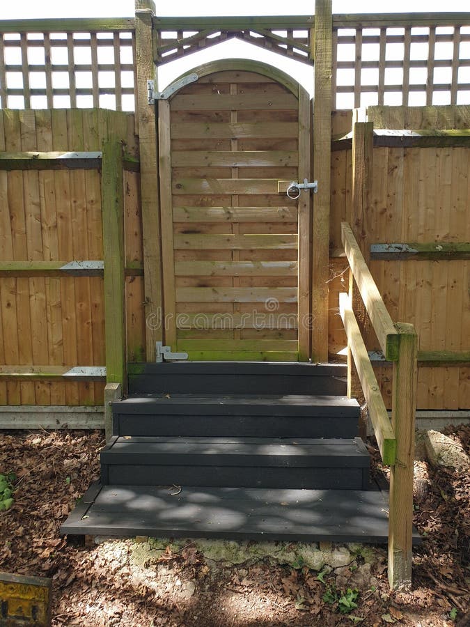 New fence and gate stock photo. Image of fence, gate - 159750182