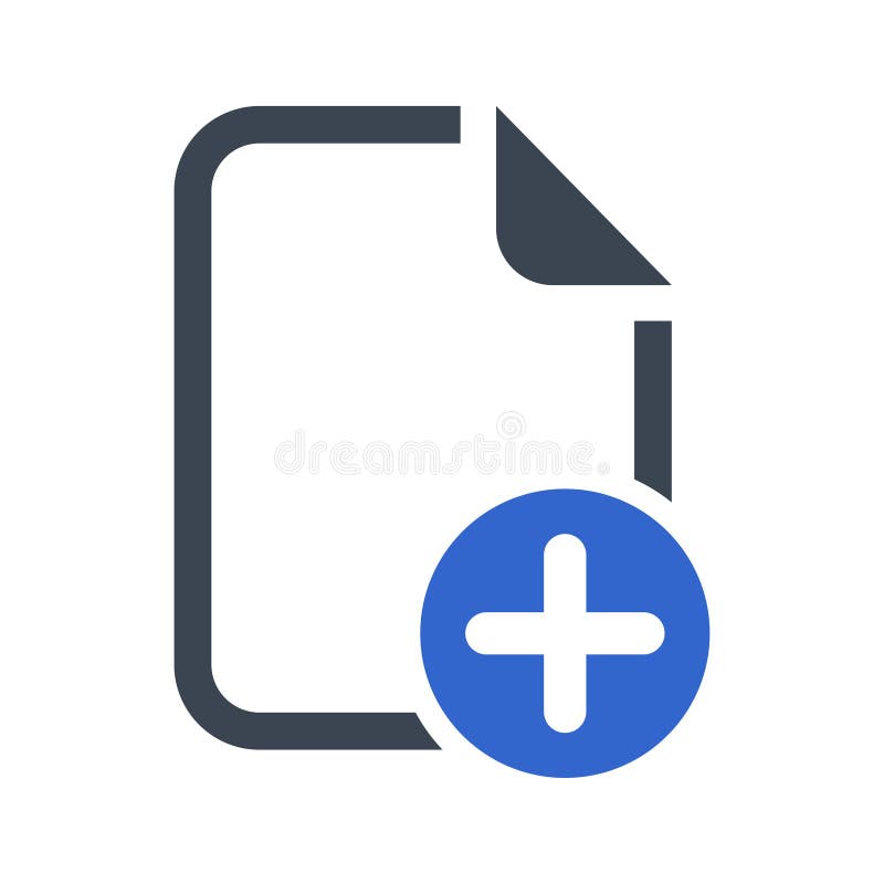 New file icon stock vector. Illustration of sign, vector - 174901196