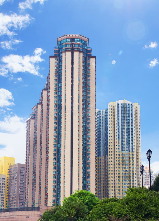 New Flats Happy Abstraction Stock Photo - Image of estate, habitation ...