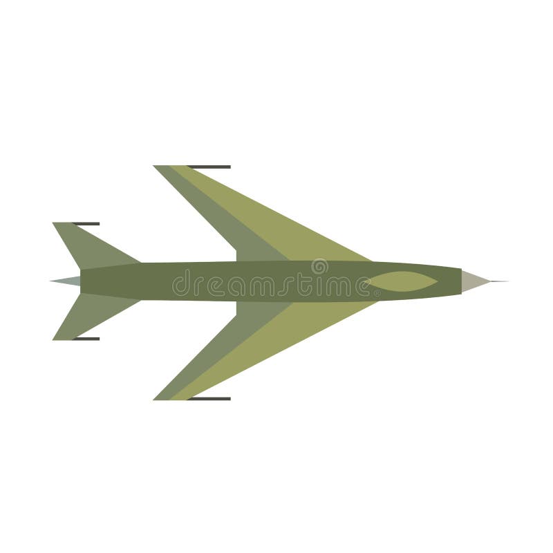 Flying Jet Fighter Simple Icon Stock Vector - Illustration of engine ...
