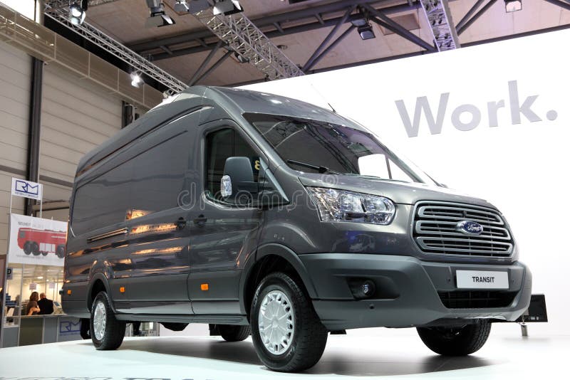New Ford Transit Van editorial stock image. Image of vehicle - 26792939
