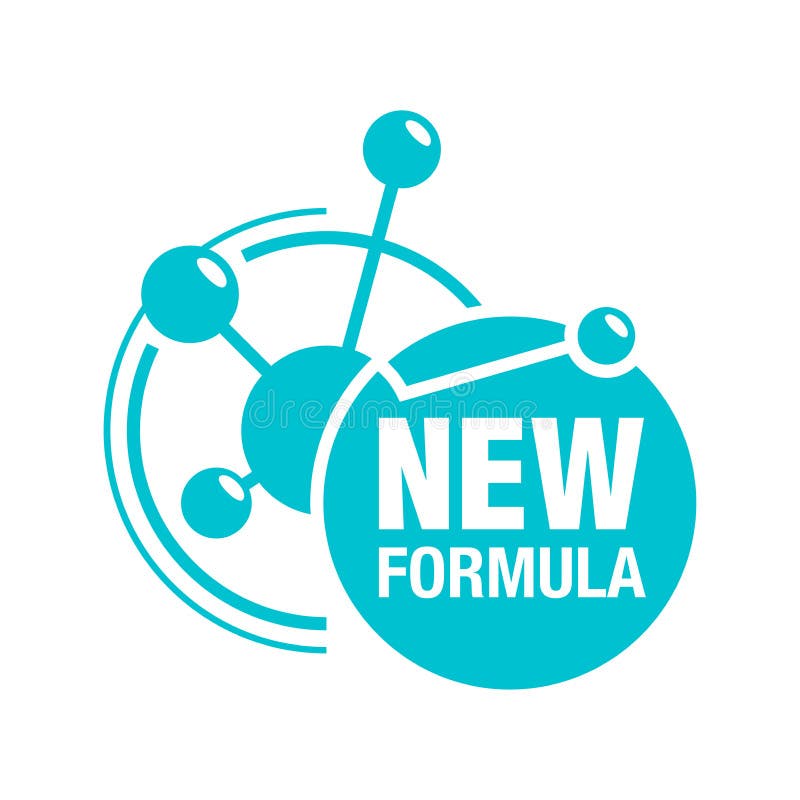 New Formula Icon in Circular Form Stock Vector - Illustration of ...