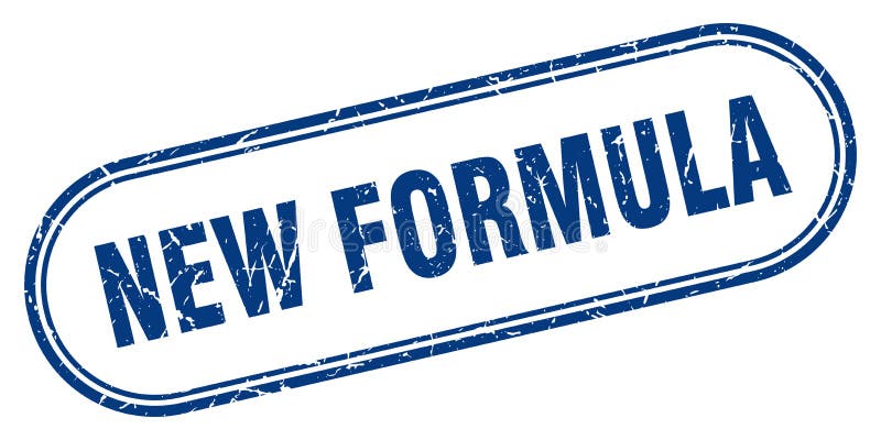 New Formula Stamp. New Formula Grunge Round Sign Stock Vector ...