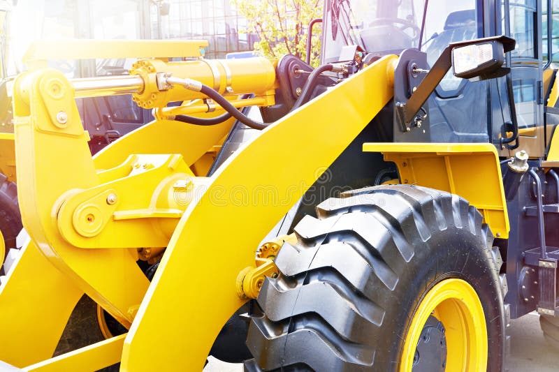 New front loader stock photo. Image of loader, equipment - 271604710