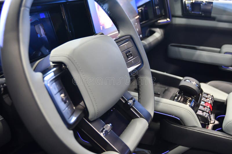 The New Fuel Powered Off Road Vehicle Inside Stock Photo - Image of ...