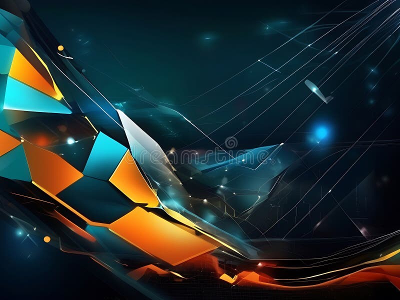 New Future Technology Concept Abstract Background for Business Solution ...