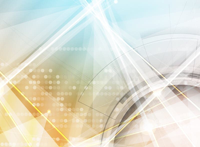 New Future Technology Concept Abstract Background Stock Vector ...