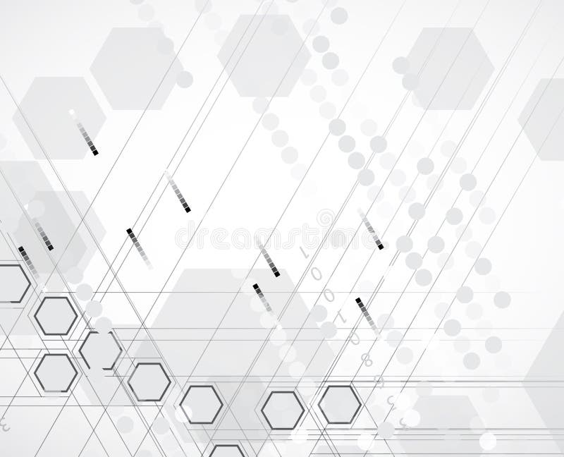 New Future Technology Concept Abstract Background Stock Illustrations ...