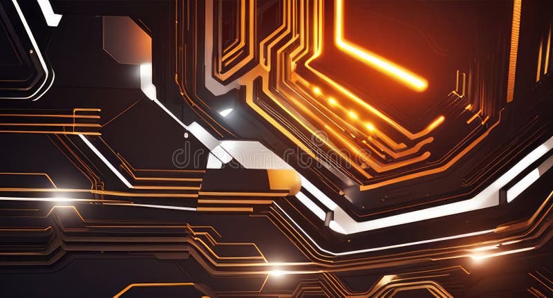 Future Technology Background Images Stock Illustration - Illustration ...