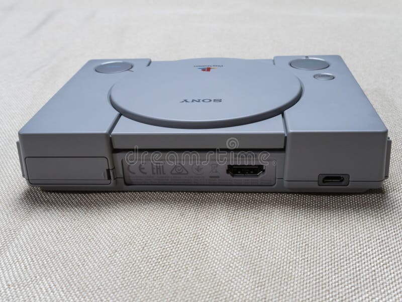 New Game Console Sony PlayStation on the Table 07 04 2019 Editorial ...