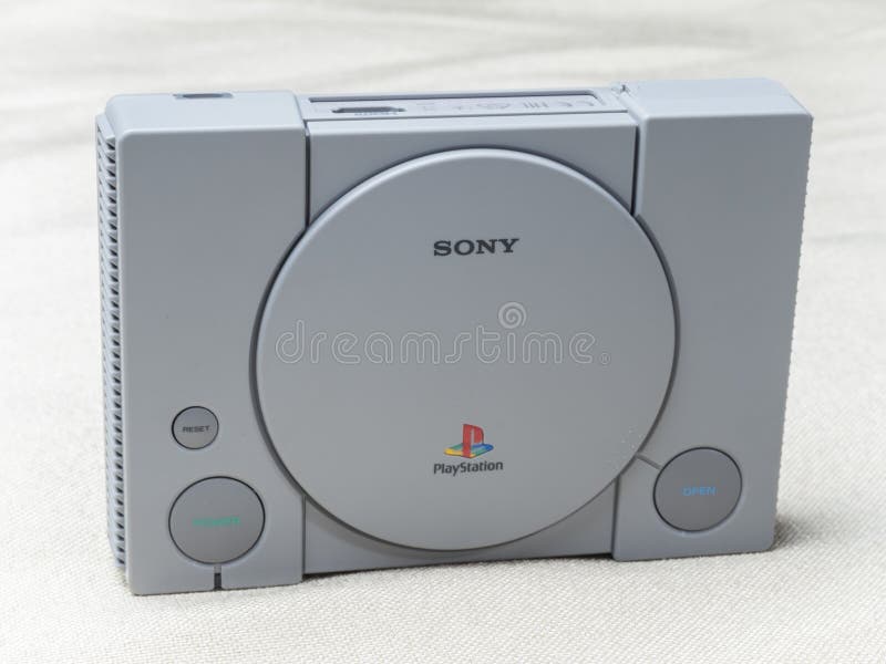 New Game Console Sony PlayStation on the Table 07 04 2019 Editorial ...