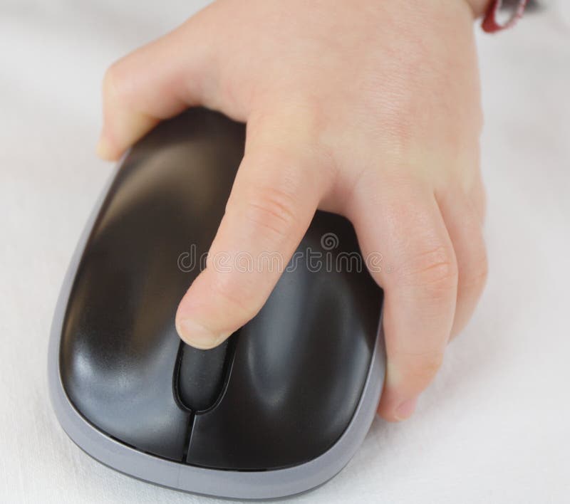 New generation stock photo. Image of finger, play, mouse - 18761948
