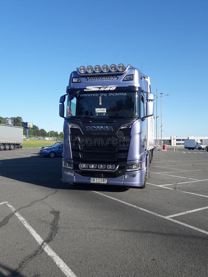 New Generation Scania editorial image. Image of lovely - 128785775