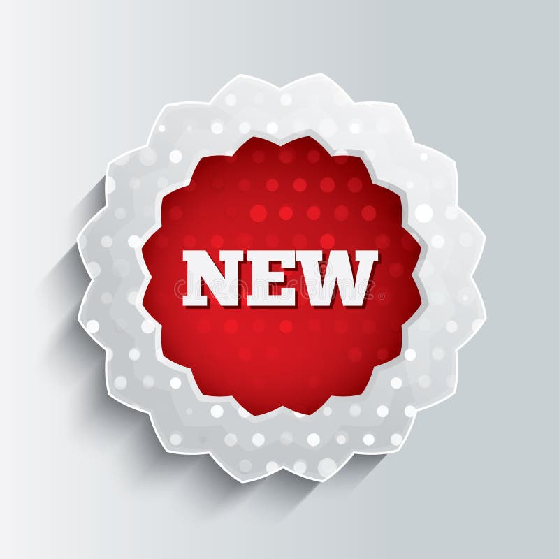 NEW BURST stock vector. Illustration of retail, bold, burst - 5707187