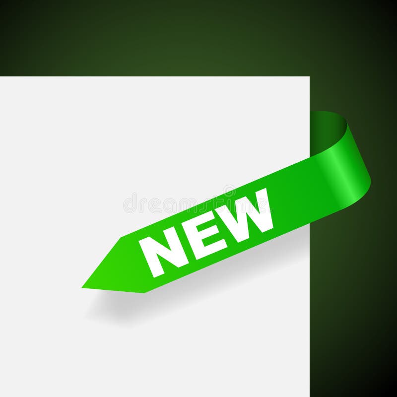 New Banner. Isolated Vector Web Banner on Transparent Background ...