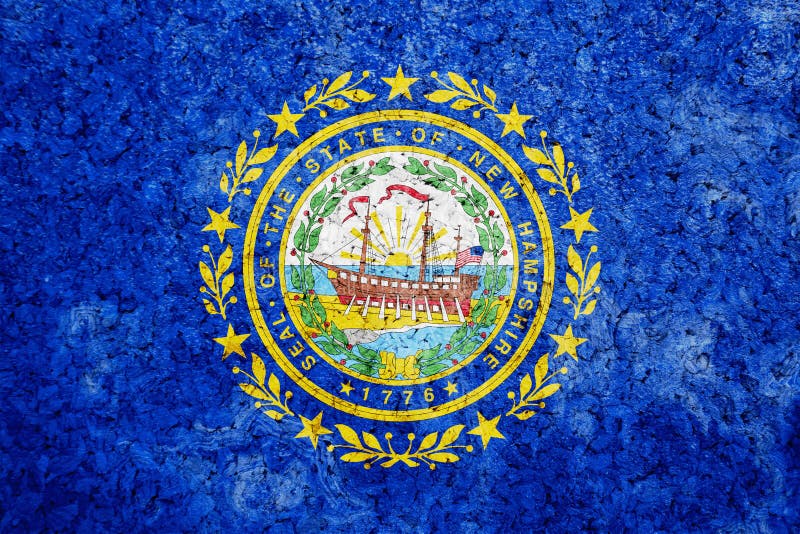New Hampshire State Flag stock image. Image of arty - 203617109