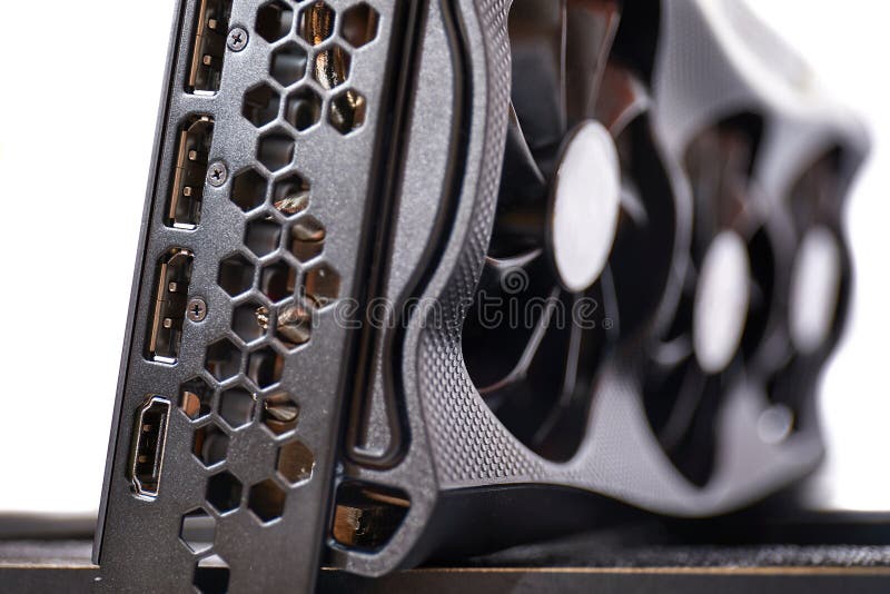 Computer Graphics Card on a Desk Stock Photo - Image of card, piece ...