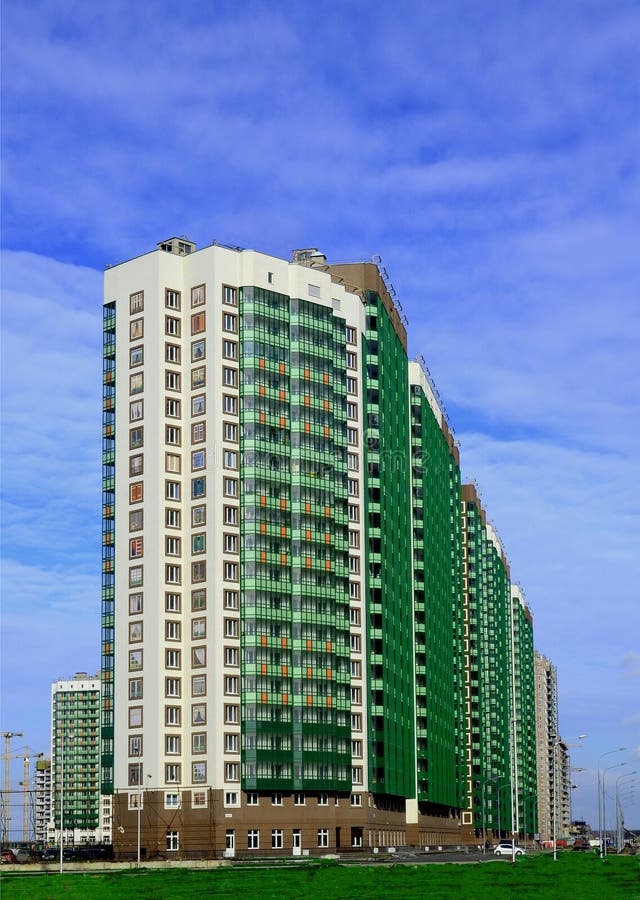 New high-rise building stock image. Image of progress - 52285973