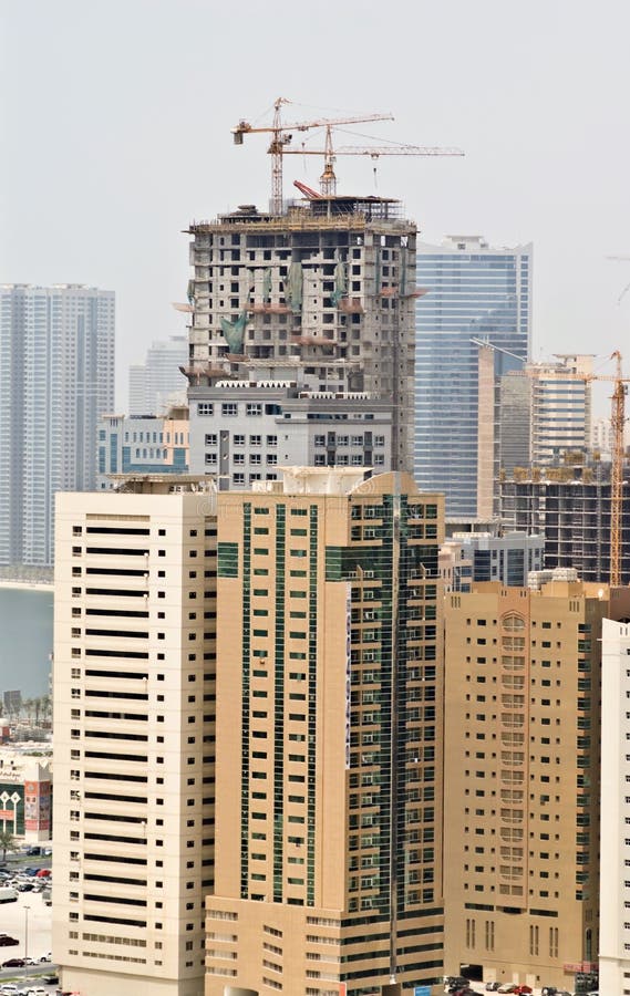 New high rise buildings stock photo. Image of work, ccommodations ...