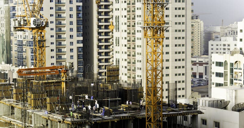 New high rise buildings stock image. Image of work, village - 6622525