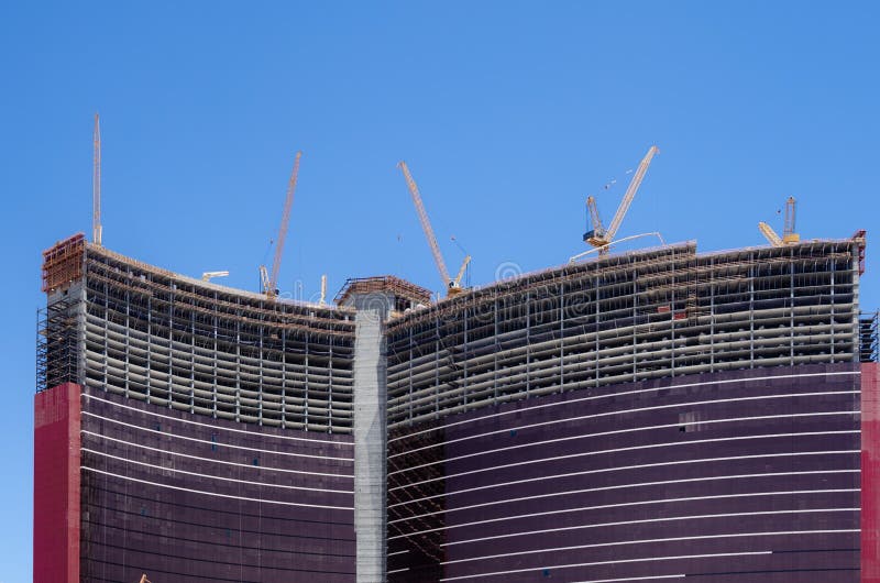 New High Rise Sky Scraper Construction Stock Photo - Image of rise ...