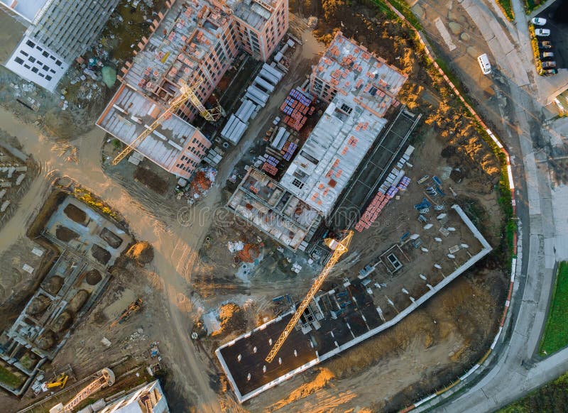 New High Rise Tenement Building Construction a Multi-storey Building ...