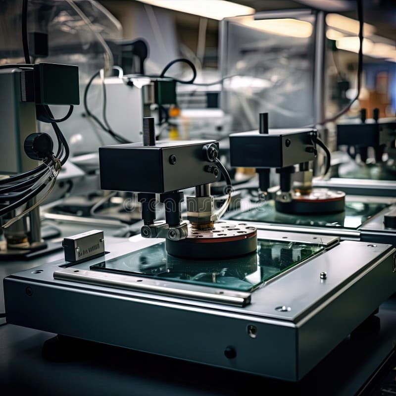 New high-tech equipment stock illustration. Illustration of concept ...