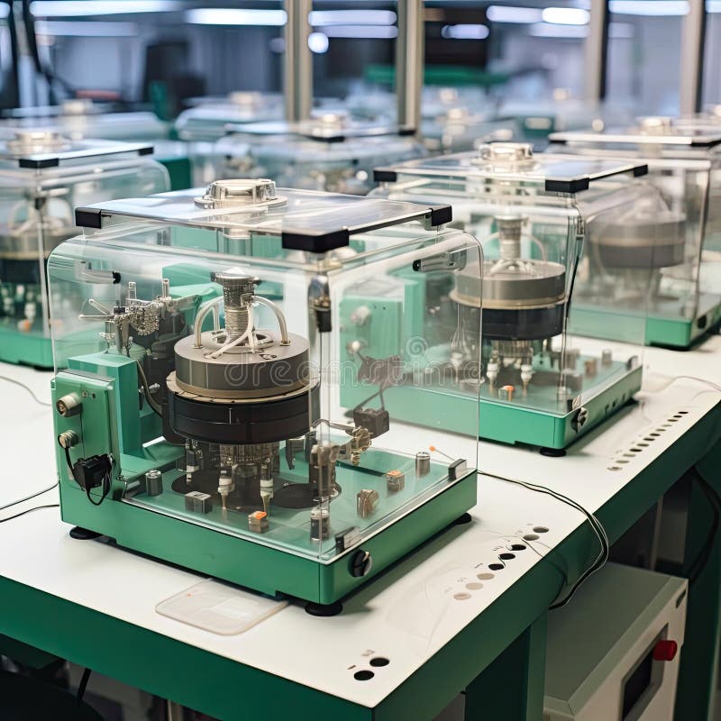 New high-tech equipment stock illustration. Illustration of concept ...