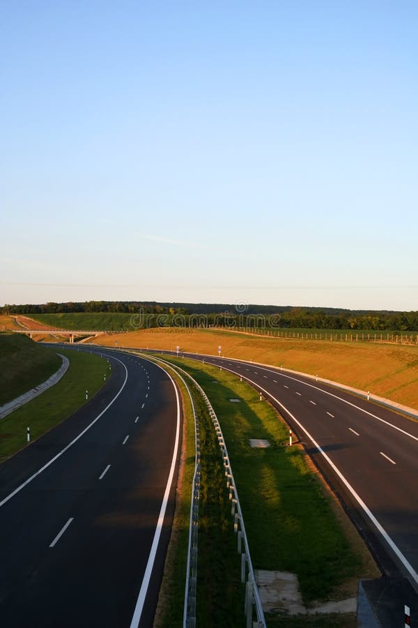 Highway stock image. Image of highway, horizon, future - 808397