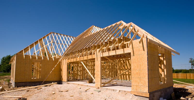 New Home Construction Background - Free Photo from StockFreeImages