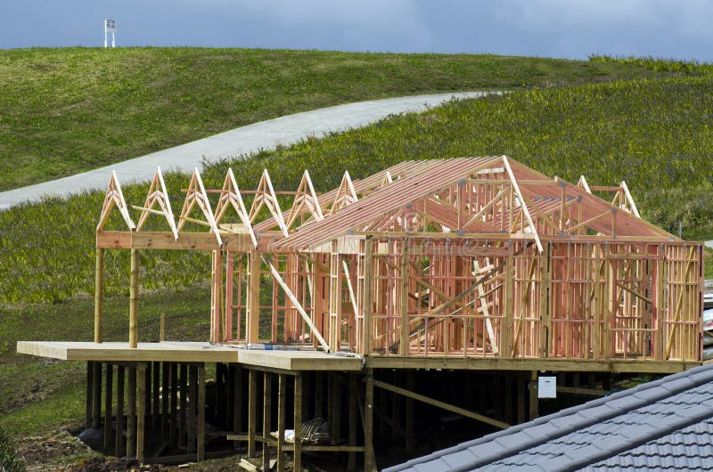 New Home Contraction stock image. Image of house, architectural - 26879697