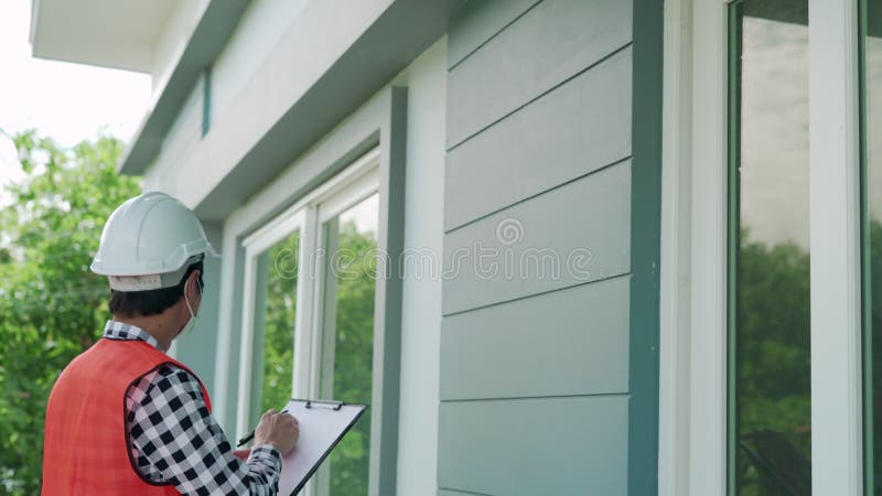 New Home and Landlord Concept. Quality Engineer is Checking and ...