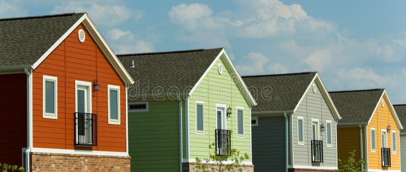 New homes stock image. Image of build, dwelling, dwellings - 3045575