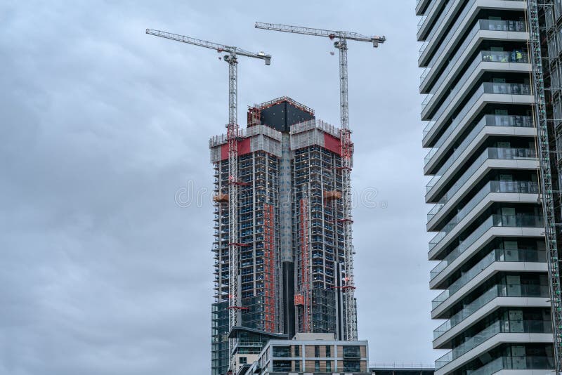 New Homes and Developments, Modern Residential Buildings Growing Fast ...