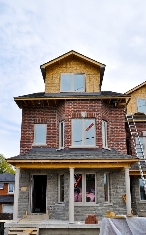 New homes stock photo. Image of development, recovery - 21630872