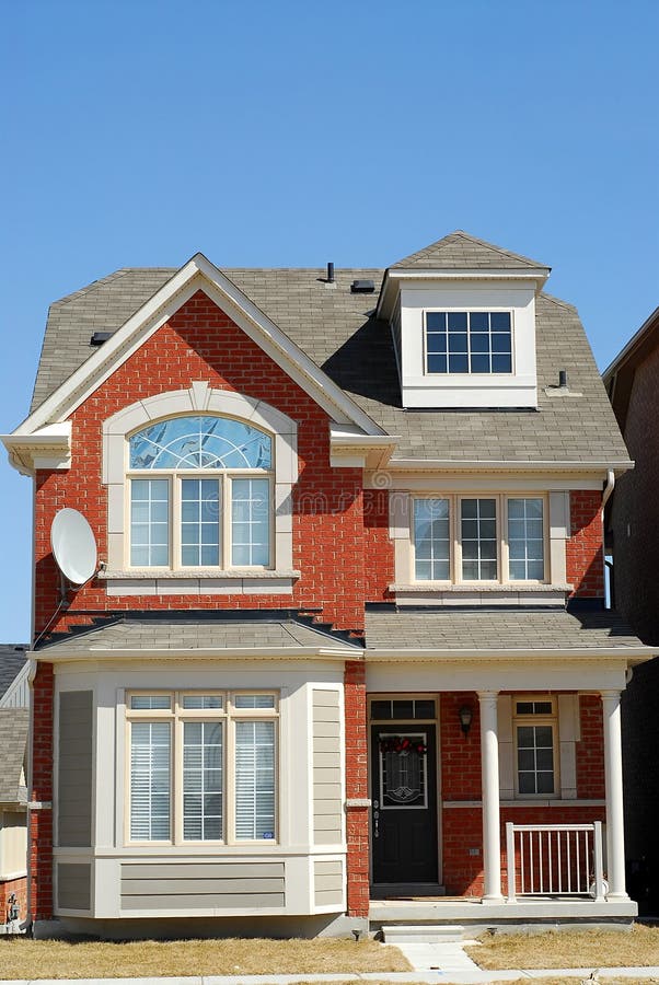 New house stock photo. Image of building, standalone, home - 637128