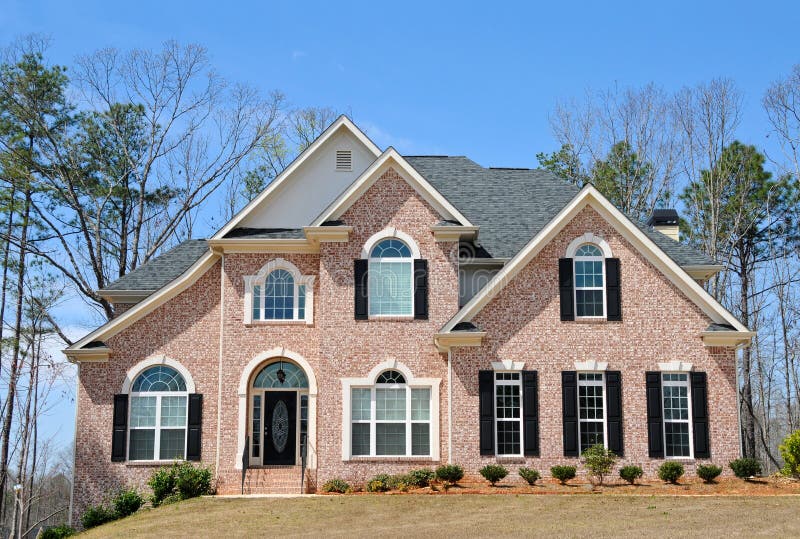 Upper class luxury home stock image. Image of huge, luxurious - 890691