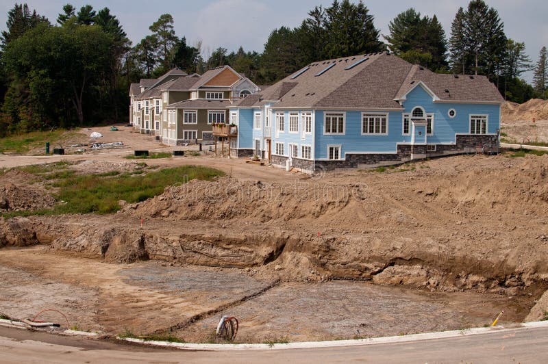 New house development stock photo. Image of house, building - 21031126