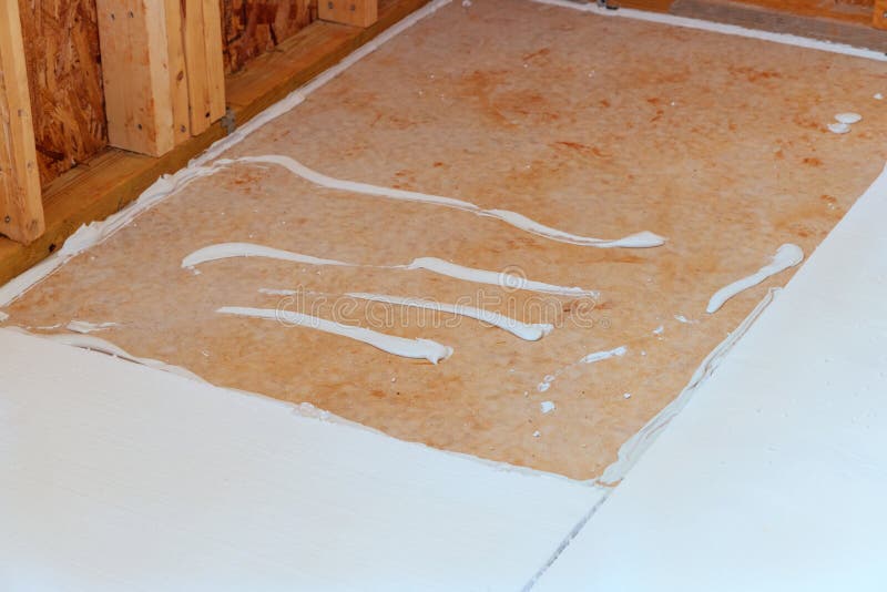 At New House, Expanded Polystyrene Was Installed in a Room for Purpose ...