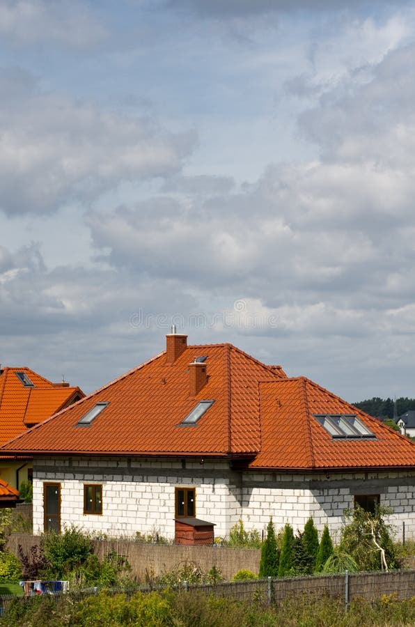 New house almost ready stock photo. Image of house, detached - 26557530