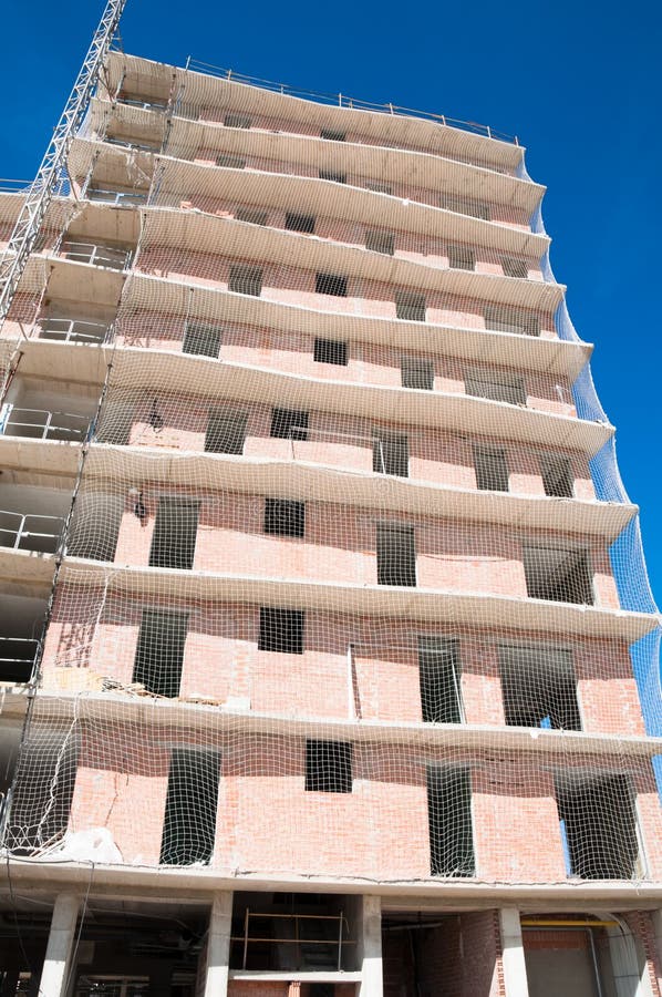New House Under Construction, Spain Stock Image - Image of builder ...