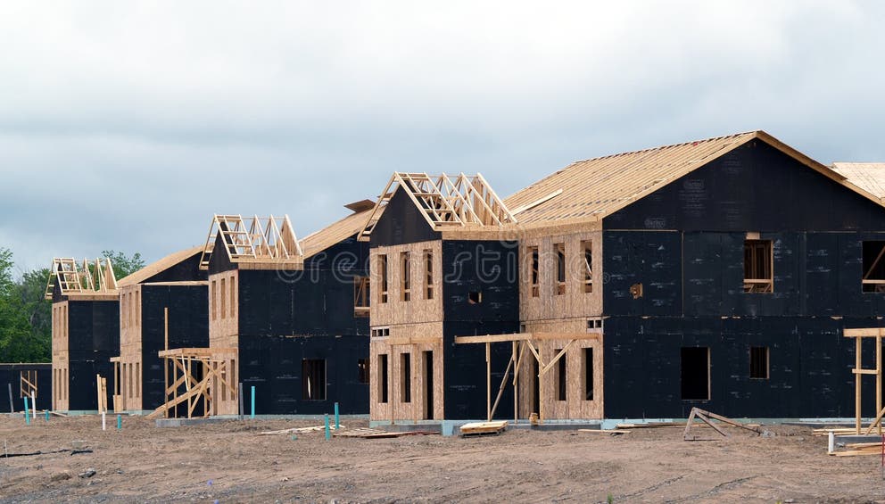 New housing stock photo. Image of rafter, military, building - 911522