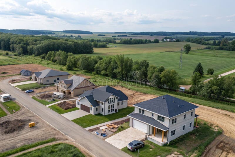 New Housing Development Building for Increased Demand Stock ...