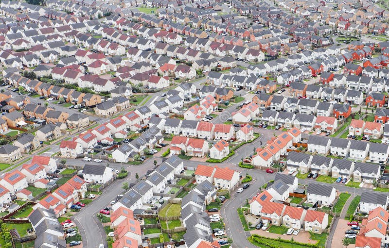 New Housing Development at Dargavel in Bishopton Stock Image - Image of ...