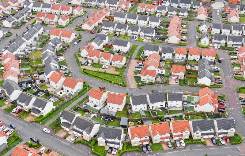 New Housing Development at Dargavel in Bishopton Stock Photo - Image of ...