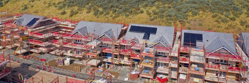 New Housing Development at Dargavel in Bishopton Stock Image - Image of ...