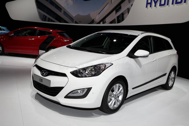The New Hyundai I30 Sport Wagon Editorial Photography - Image of paris ...