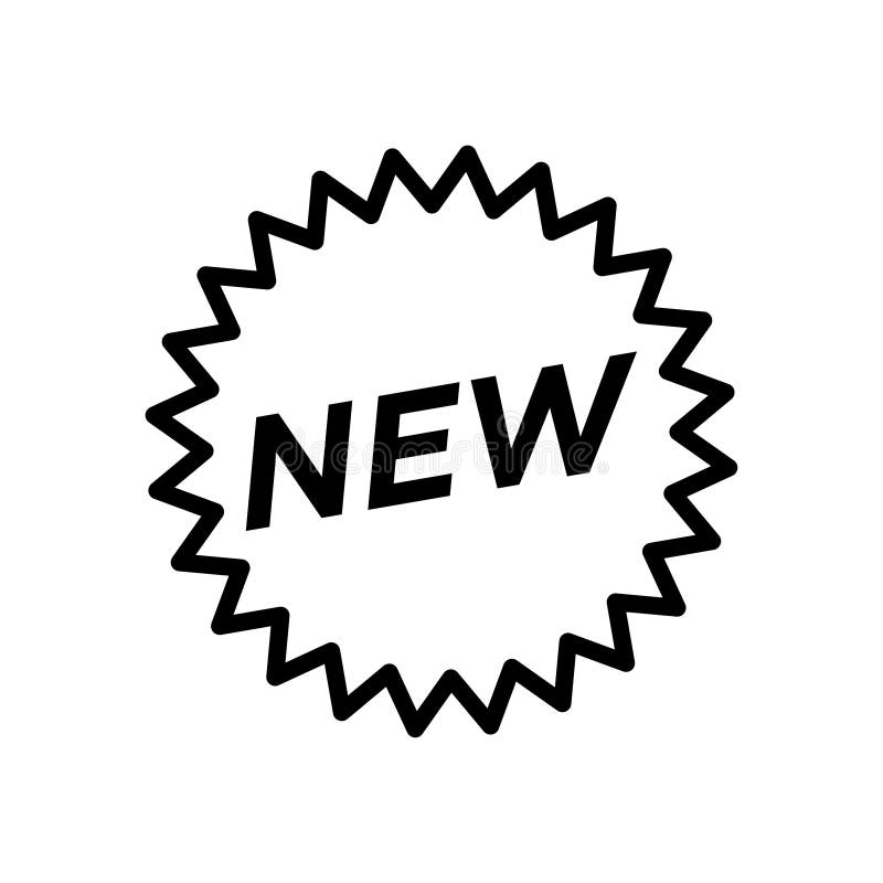 New Icon Flat Vector Template Design Trendy Stock Vector - Illustration ...